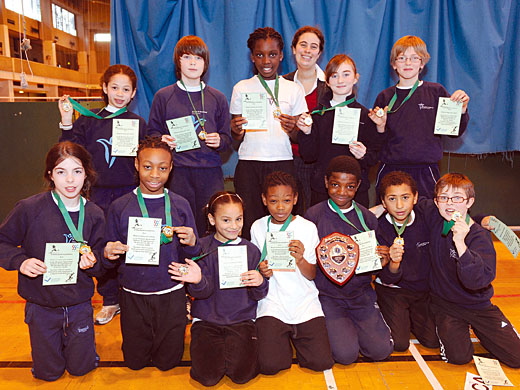 Medal power – Gold haul for athletes in Primary Schools Indoor ...