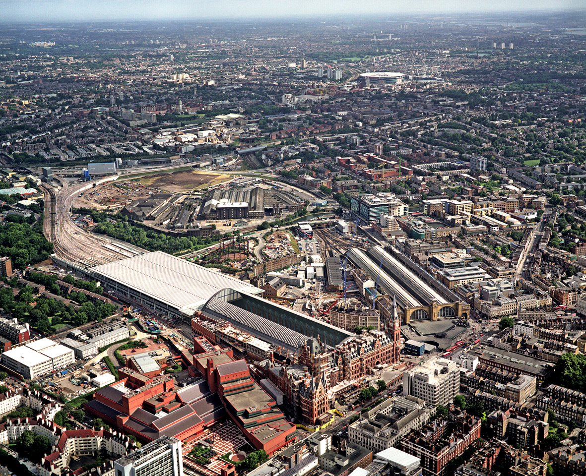 Sky trains: St Pancras station to open famous roof up for summer ...