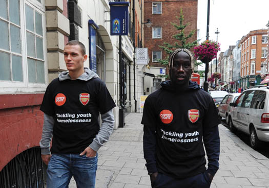 Arsenal to tackle homelessness – Soho-based Centrepoint, Gunners ...
