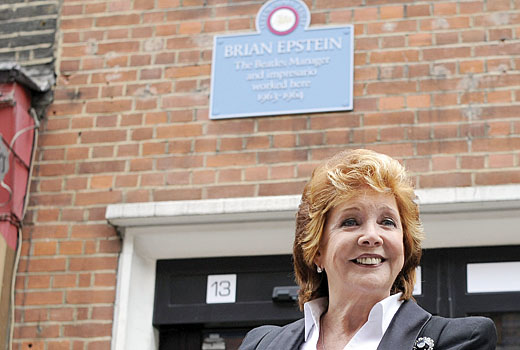 In his life – Cilla Black unveils Brian Epstein plaque | Camden New Journal