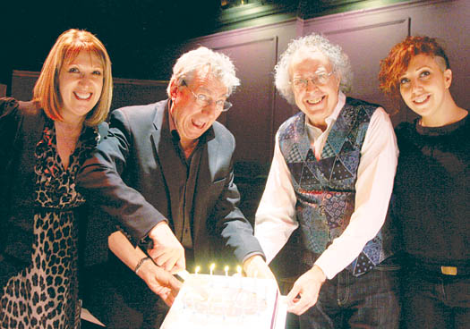 And the Hugo goes to… Monty Python Terry Jones joins Upstairs at the ...