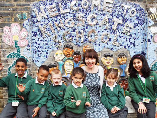 Kingsgate Primary school where 36 languages are spoken by pupils, is ...