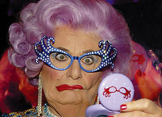 Hello Possums! Dame Edna joins King’s Head celebrity backers | Camden ...