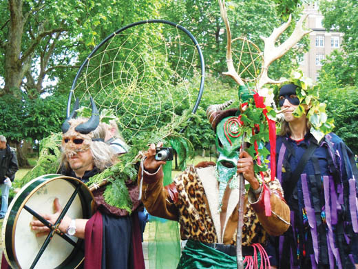 Pagans parade through Holborn and celebrate Spring | Camden New Journal