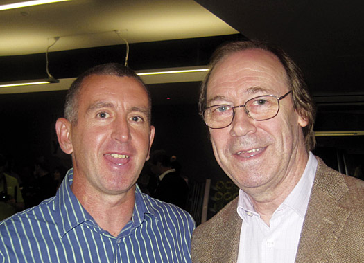 Charlie George and Nigel Winterburn open Fitness First in the old East ...