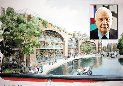 Hawley Wharf developer's vision of a ‘high-end’ market by canal is sunk ...