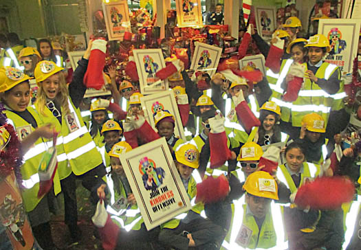 Schoolchildren are learning to get a buzz from giving and receiving ...