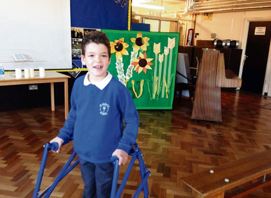 For Rron: Mother's bid to raise £30,000 to pay for life-changing op for ...