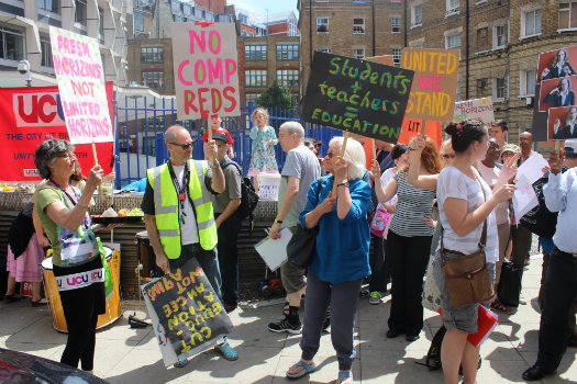 City Lit staff stage walkout in protest at job cuts | Camden New Journal