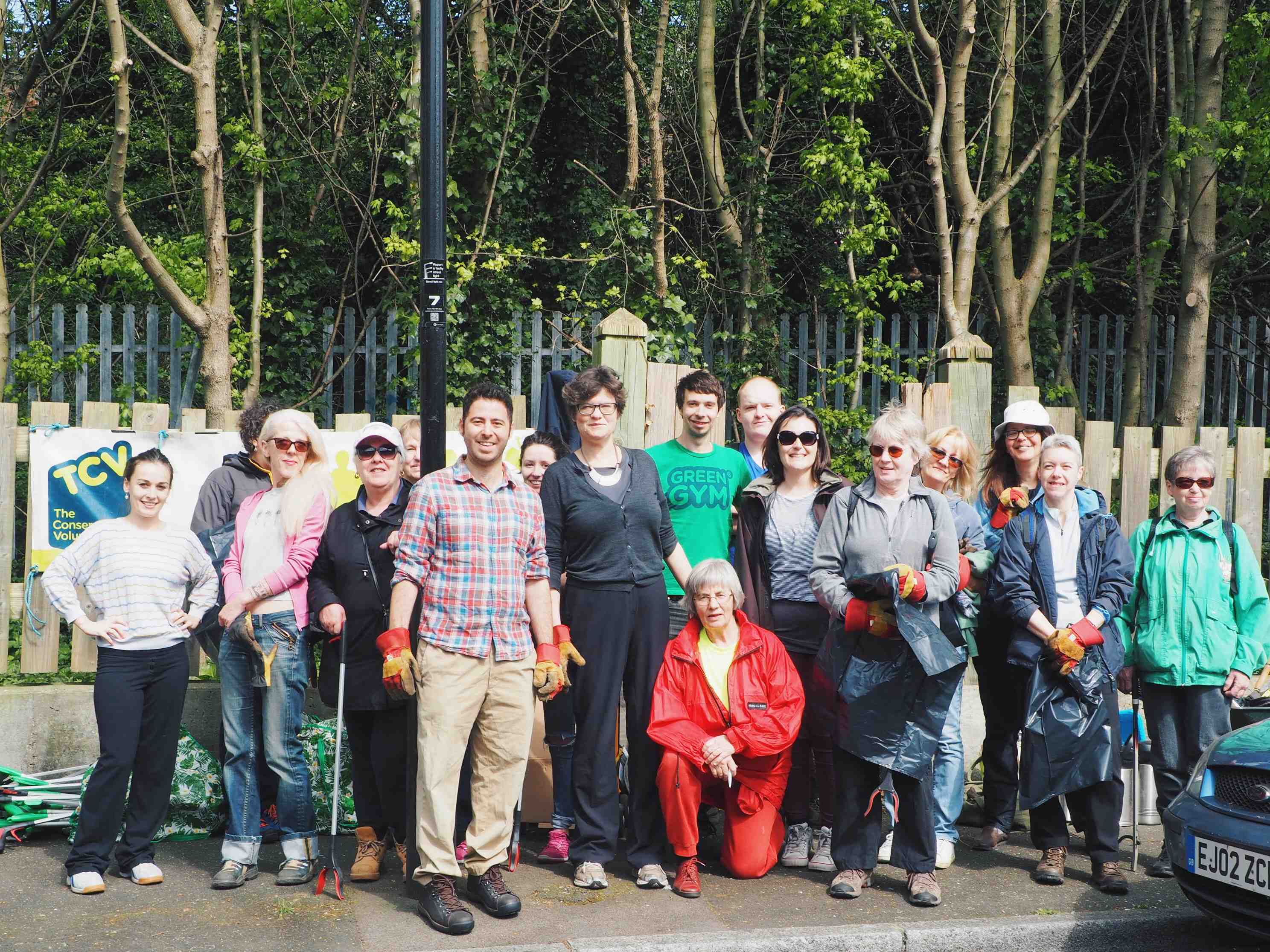 Grotbusters clear rubbish to transform disused space in Kilburn into a ...