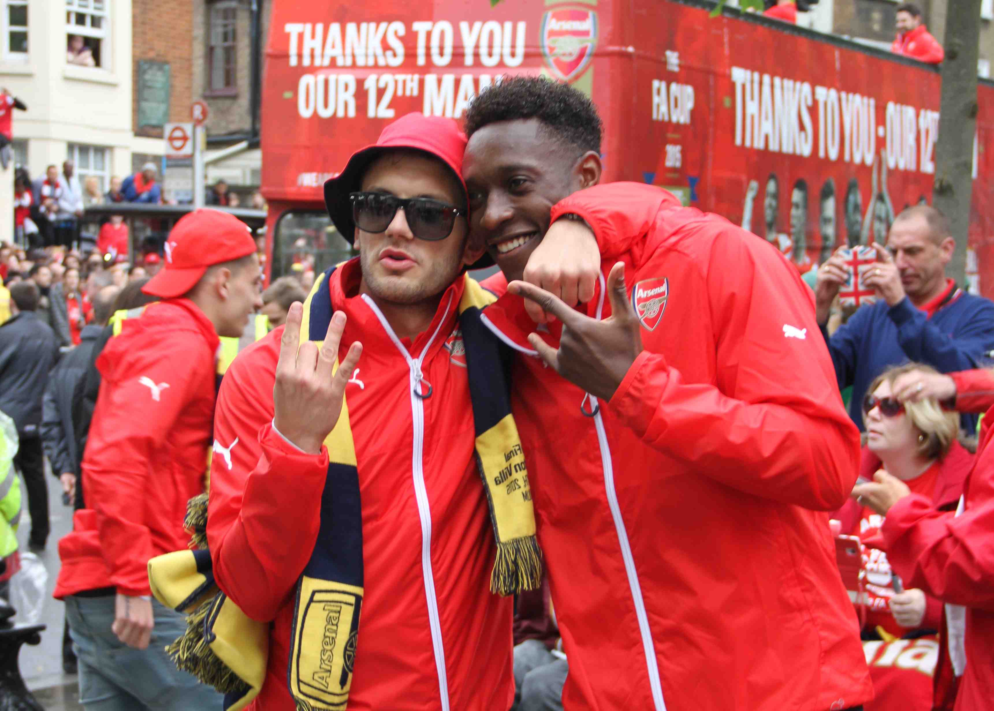 IN PICTURES: Arsenal's victory parade at Islington Town Hall | Camden ...
