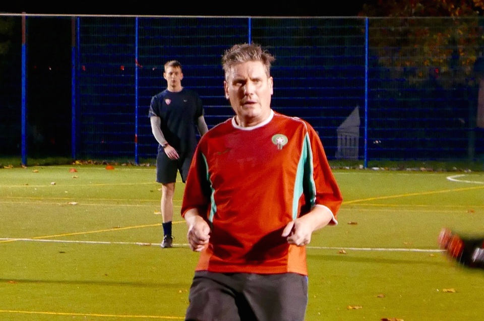 Keir Starmer pulls on his football kit but Labour can't beat ace CNJ ...