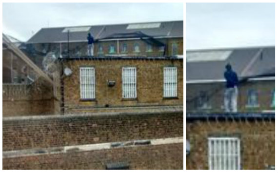 As it happened: Inmate called ‘Titch' stages rooftop protest at ...