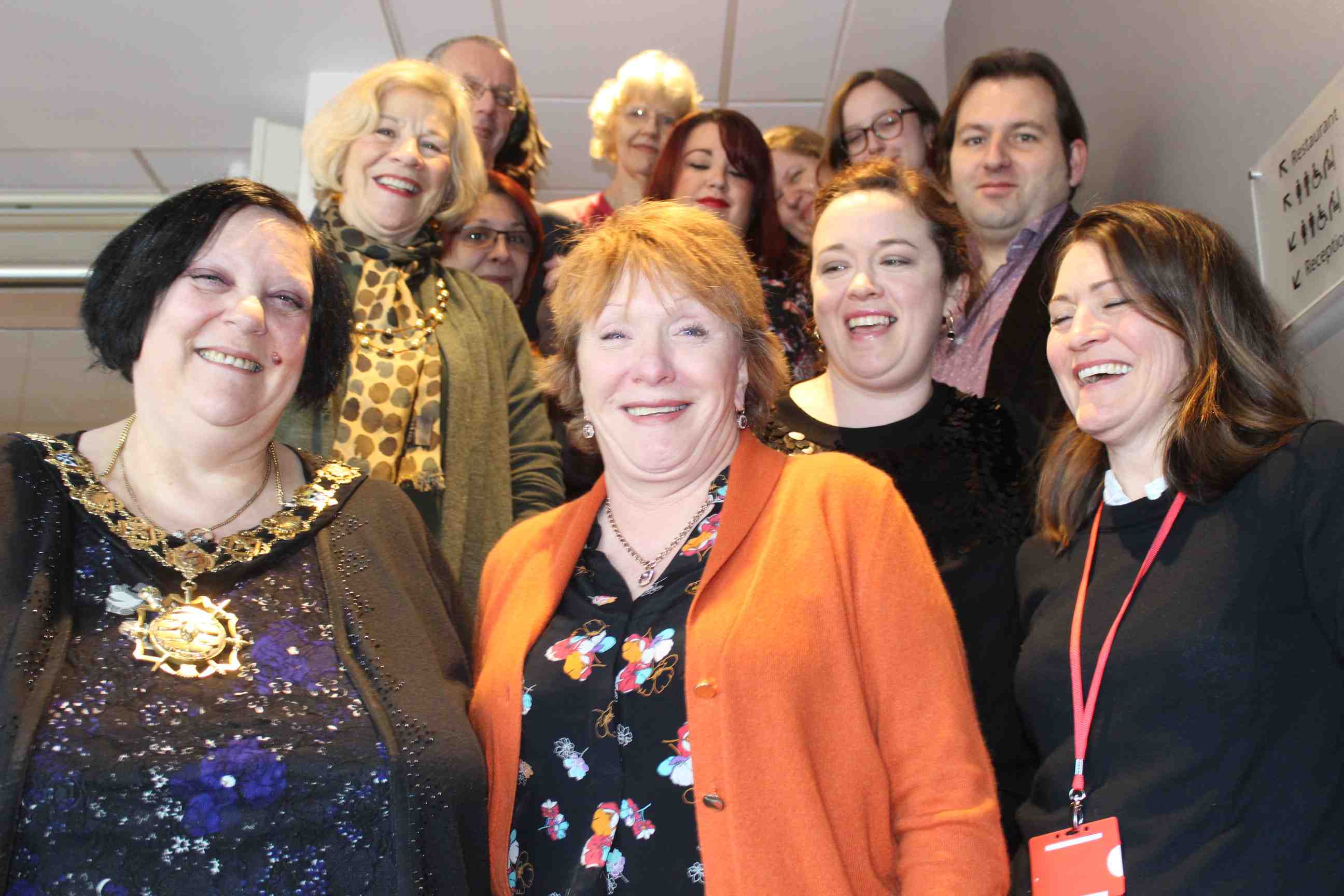 Surprise party for Eleanor Botwright, community worker who has run ...