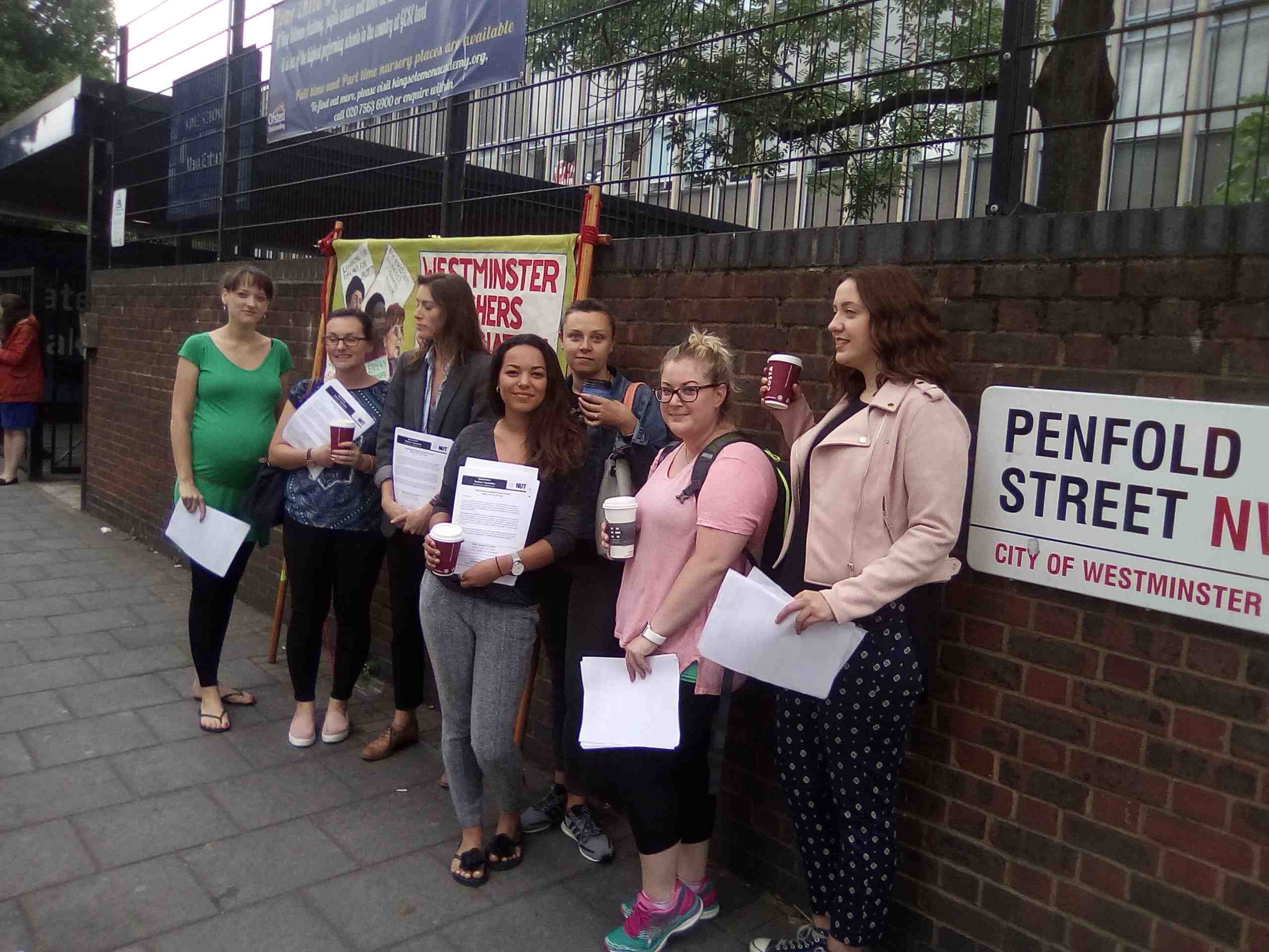 Parents back striking primary school teachers at King Solomon Academy ...