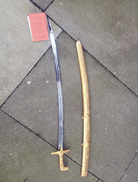 Samurai sword found by police ‘hidden in the ceiling' | Camden New Journal