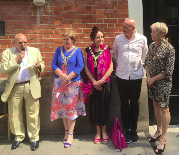 Zepherina Veitch and Rosalind Paget honoured with plaque | Camden New ...