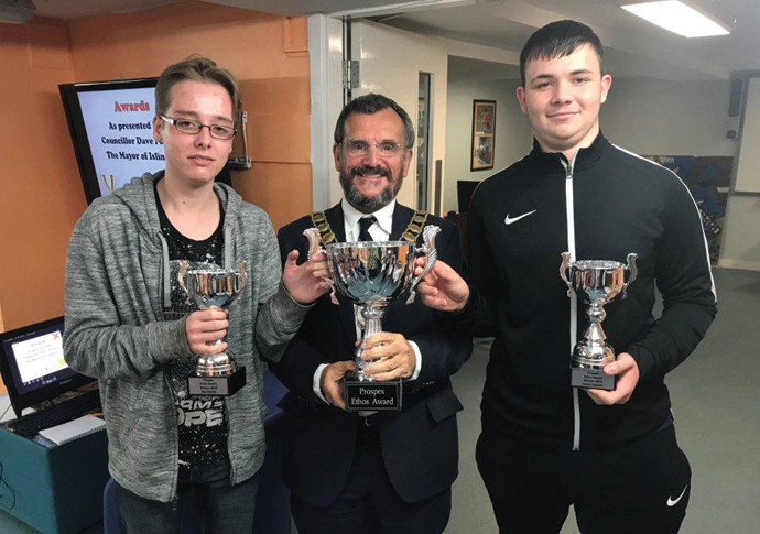 Skydivers swoop to pick up charity award | Camden New Journal