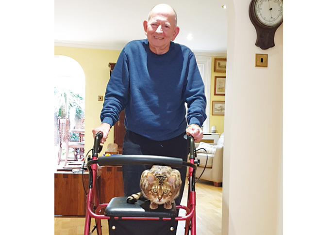 Fergus, his zimmer frame… and Quill | Camden New Journal