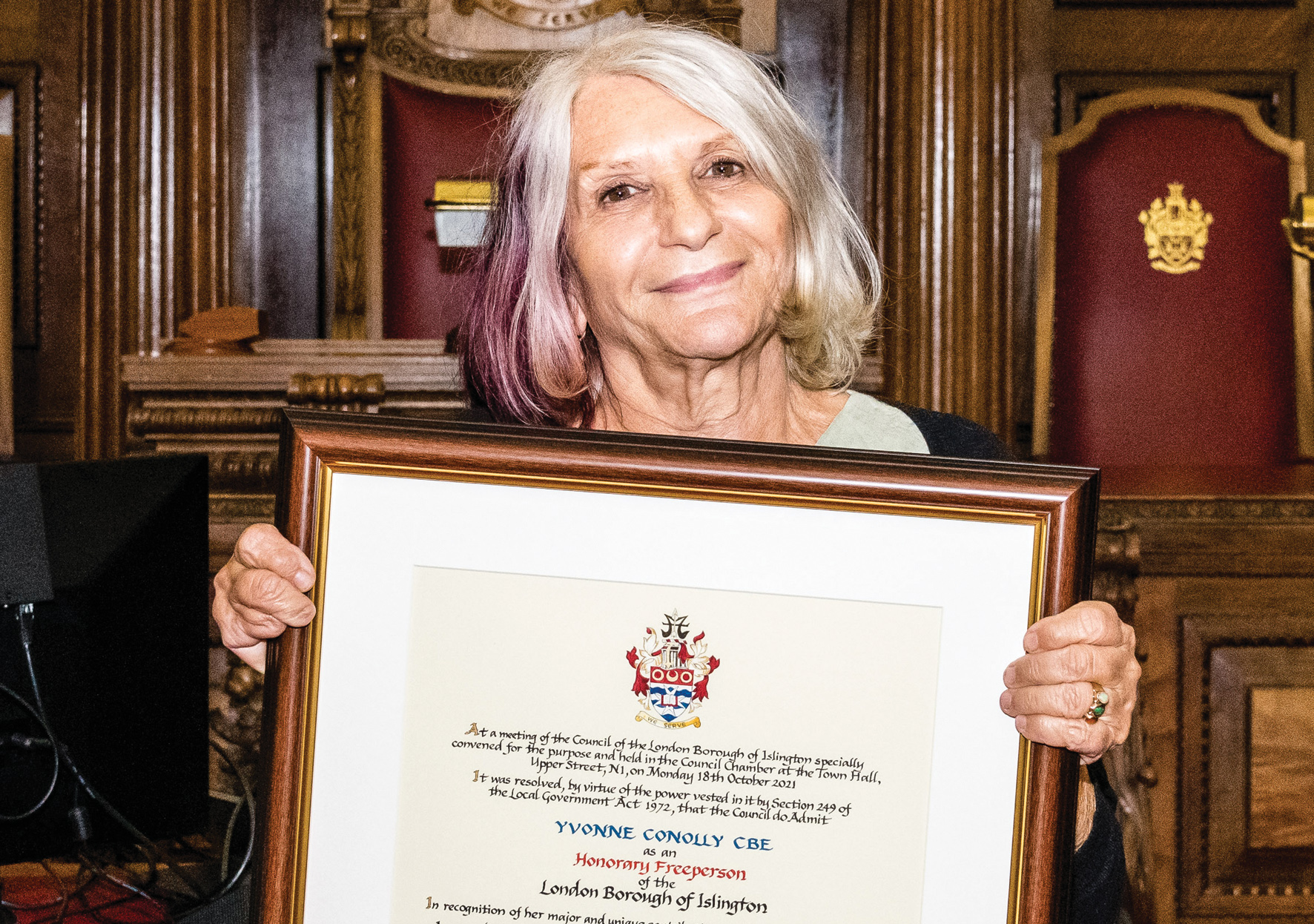Freedom accolade for pioneering black headteacher | Camden New Journal