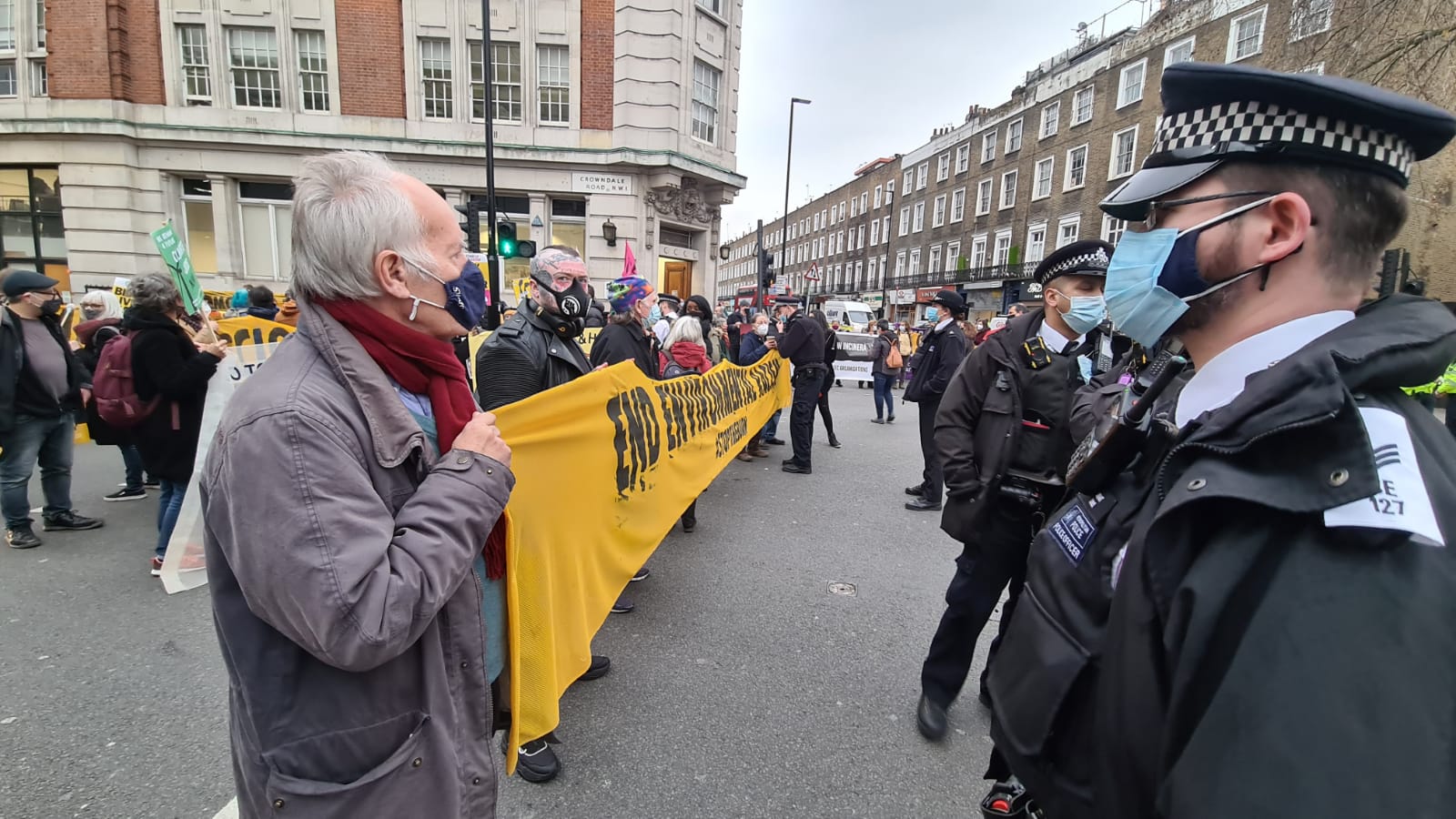 Roadblock protest as green light is given to incinerator | Camden New ...