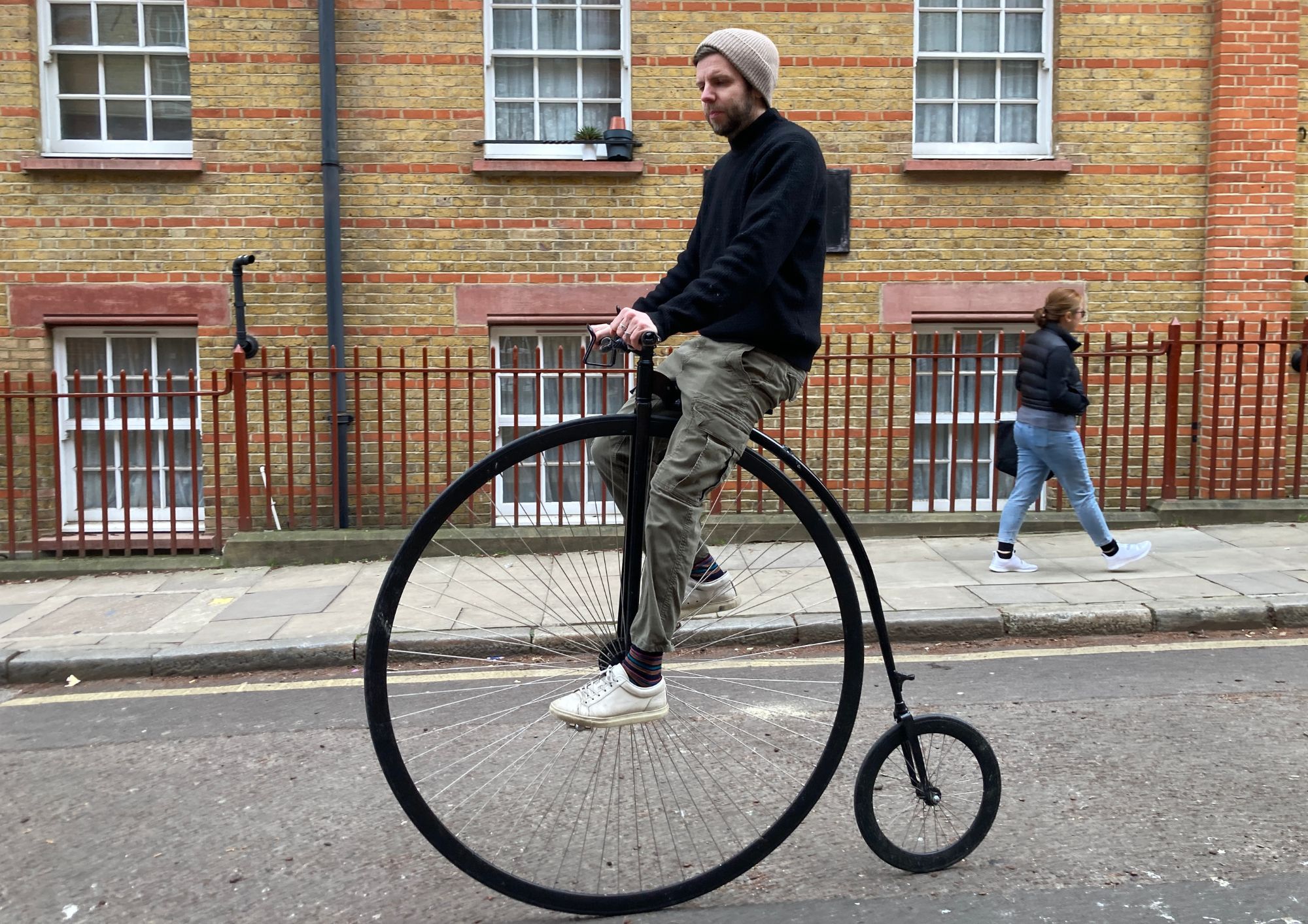 Meet the Penny Farthing cyclist in King's Cross | Camden New Journal
