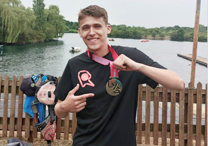 Gold! Louis becomes the king of the kayaks | Camden New Journal