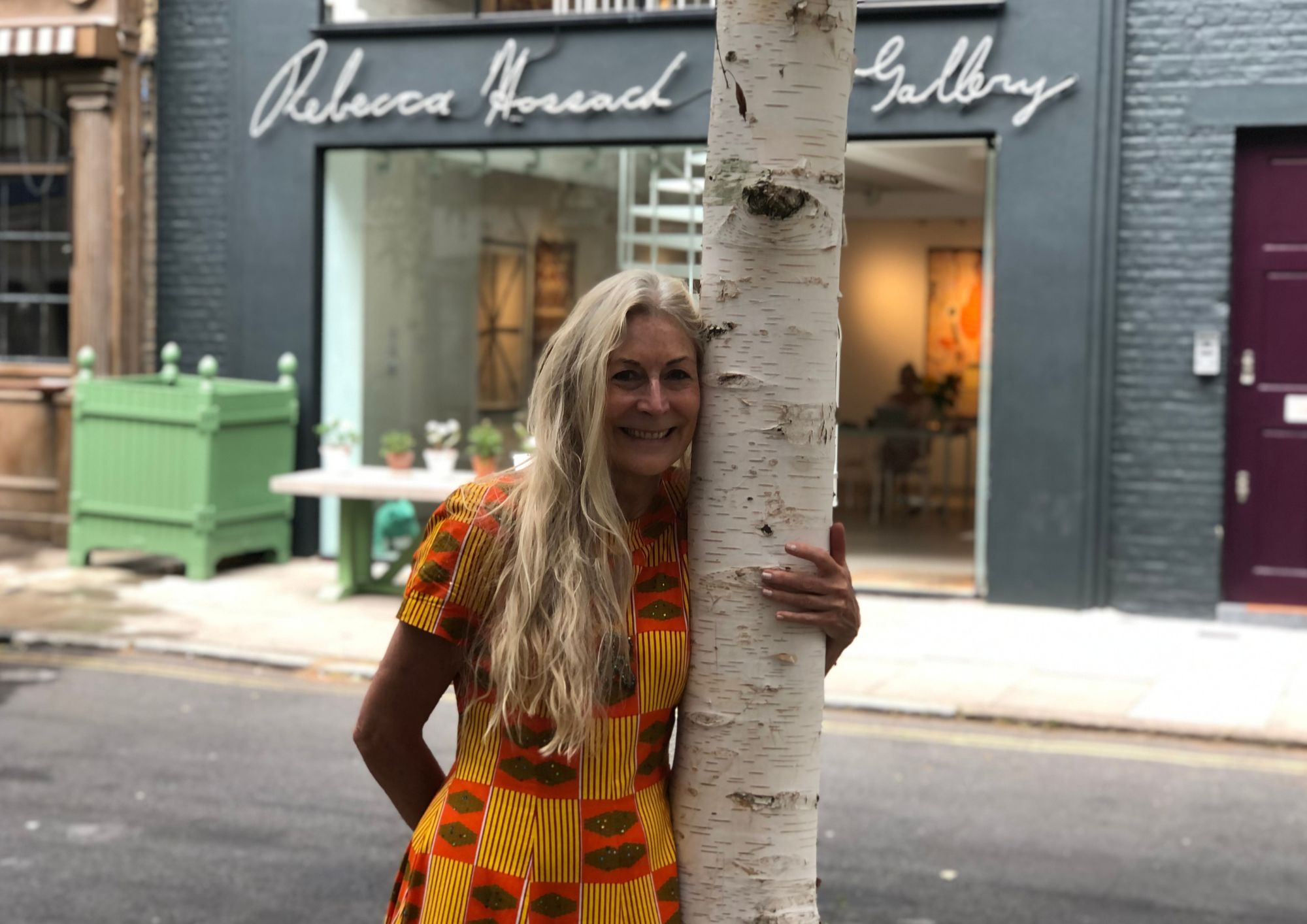 Gallery owner Rebecca Hossack: ‘Save our trees!’ | Camden New Journal