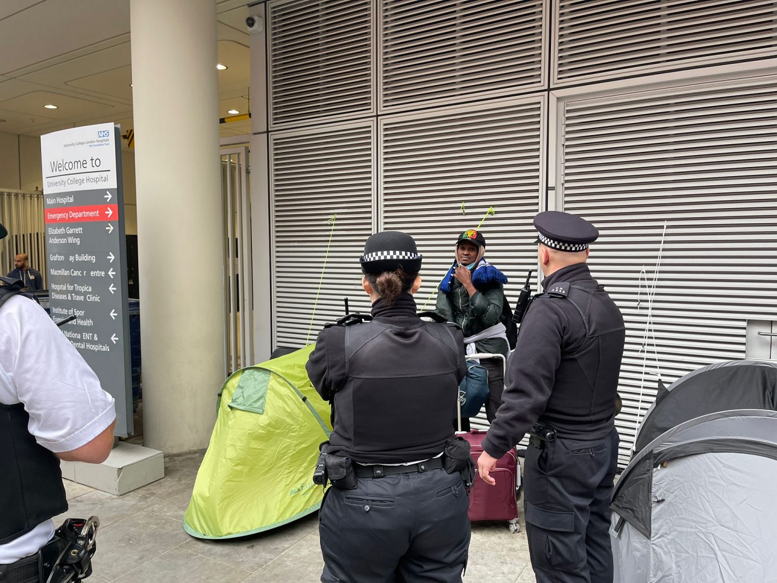 Homeless tents crushed in rubbish van | Camden New Journal