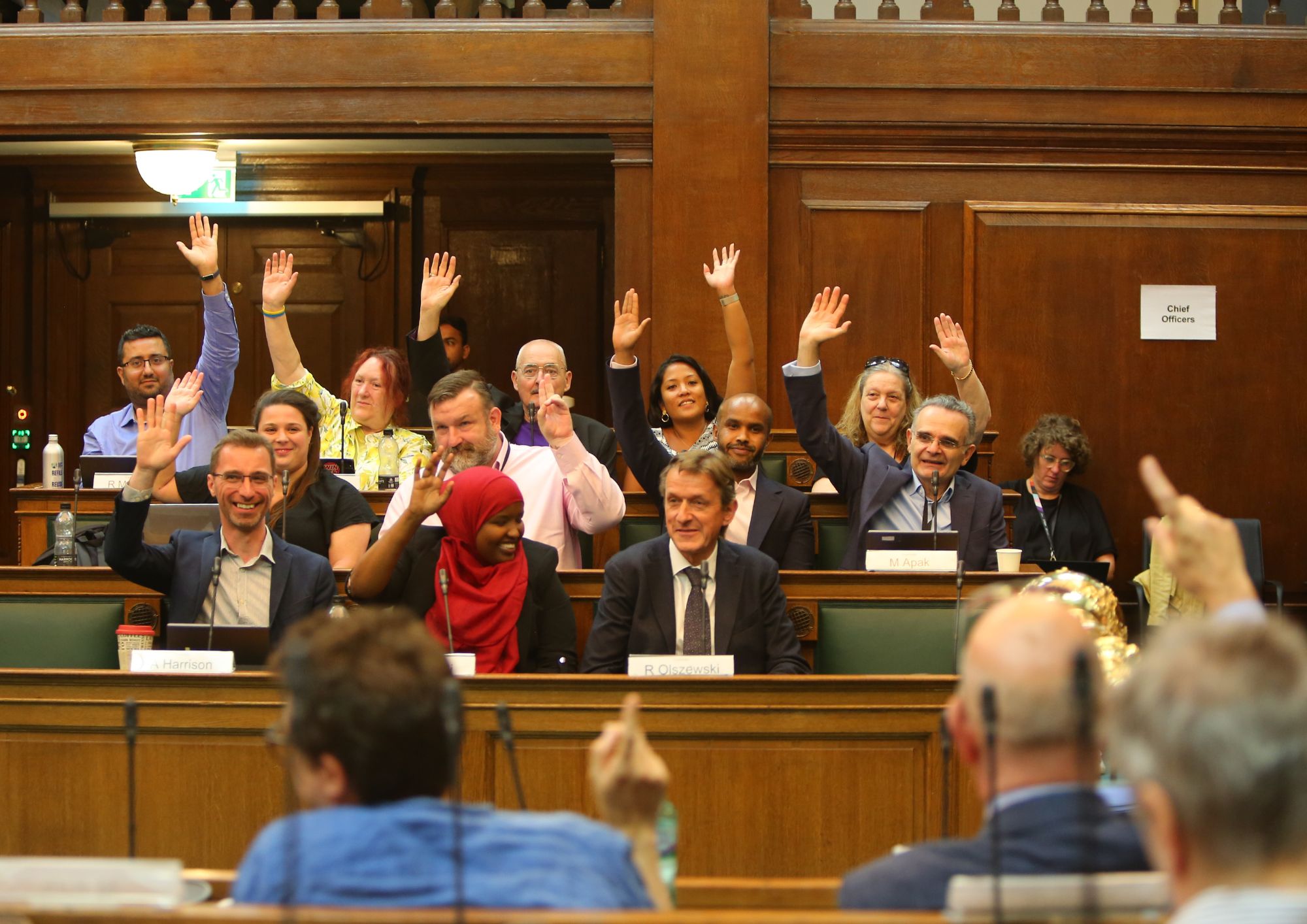 Richard Olszewski takes seat as new leader of Camden Counci | Camden ...