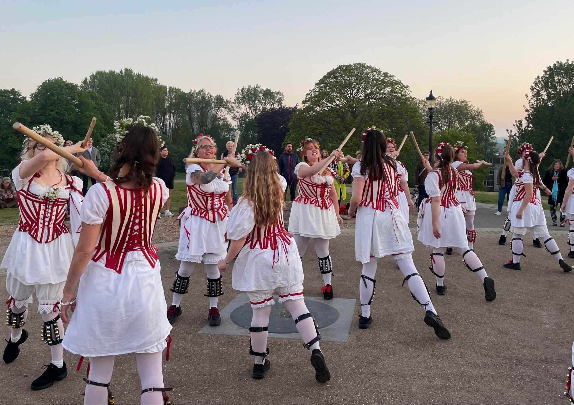 Morris dancing at the top of Primrose HIll | Camden New Journal