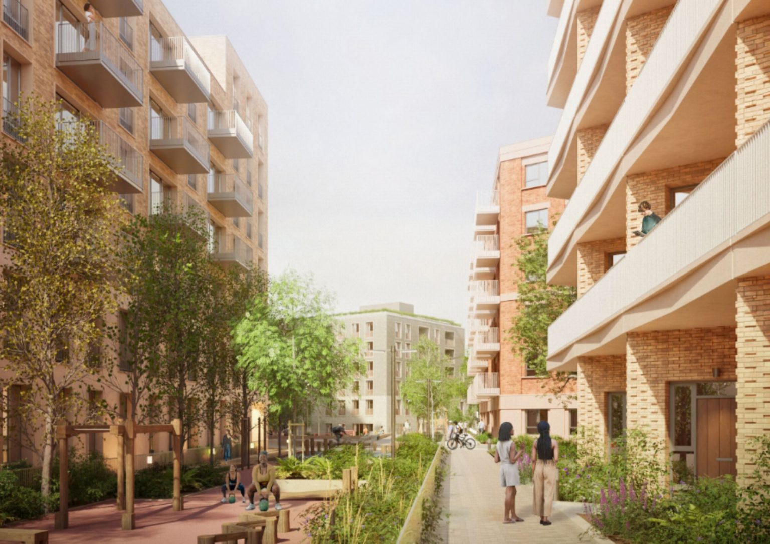 View of how ‘mega blocks’ estate will look… in 2045 | Camden New Journal
