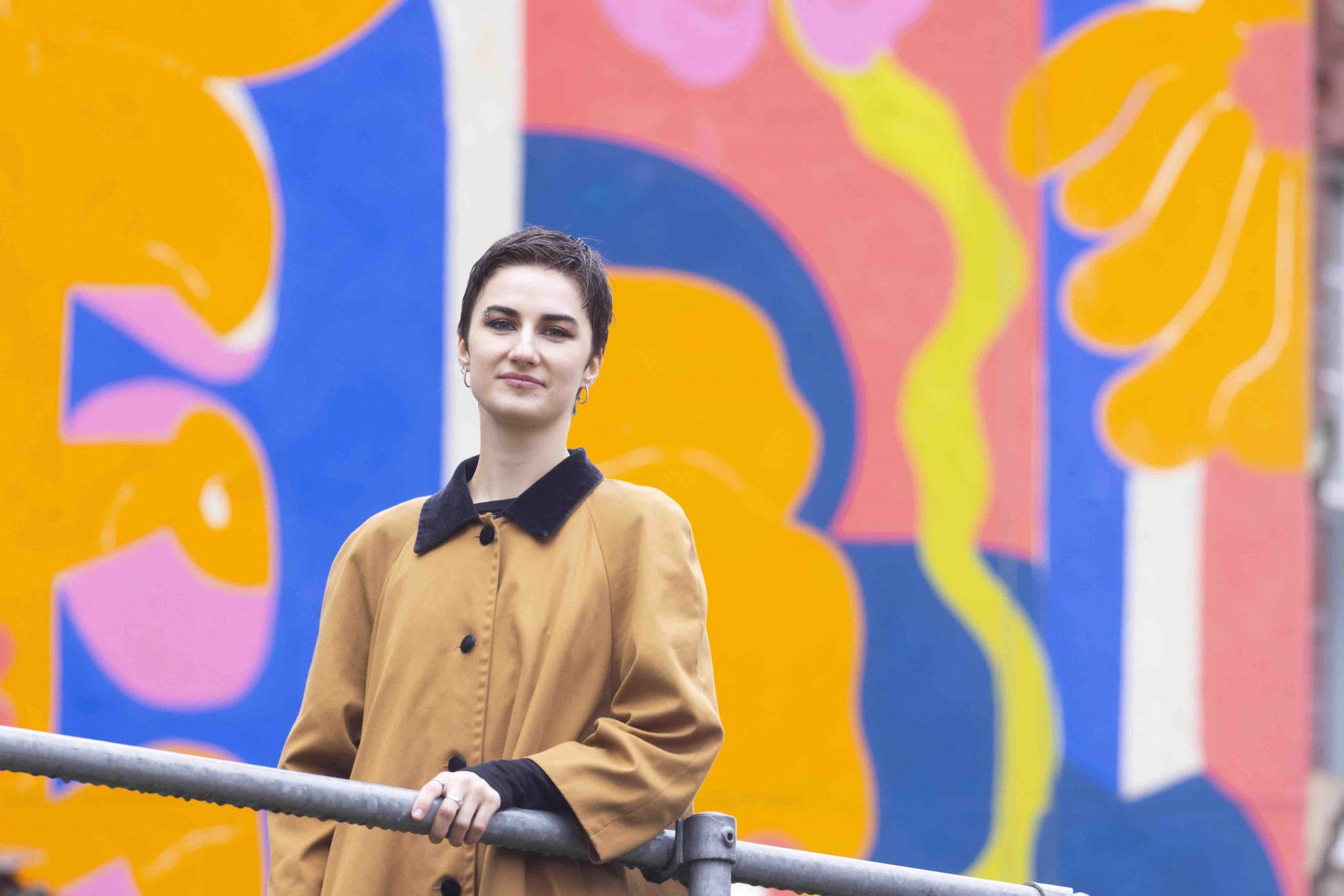 Fitzrovia Quarter unveils striking new mural by artist Oliwia Bober ...