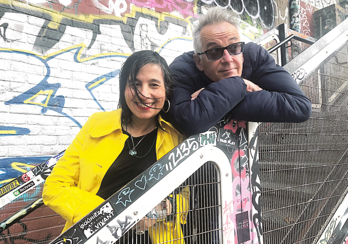 Poet Hegley makes French connection with singer Aissa | Camden New Journal