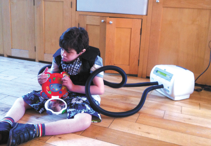 Lost: machine that keeps my son well | Camden New Journal